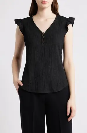 Anne Klein V Neck Blouses
