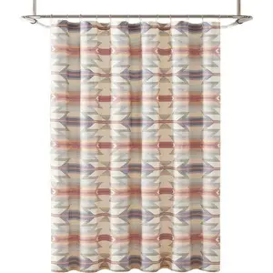 Pendleton Wyeth Trail Shower Curtain - Oatmeal Multi