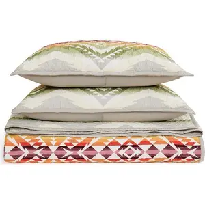 Pendleton Cascadia Coverlet & Shams Set - Gray Multi