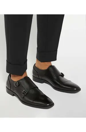 Dune London Satchin Double Monk Strap Shoe
