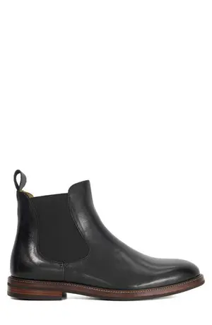Dune London Maisen Plain Toe Chelsea Boot - Black