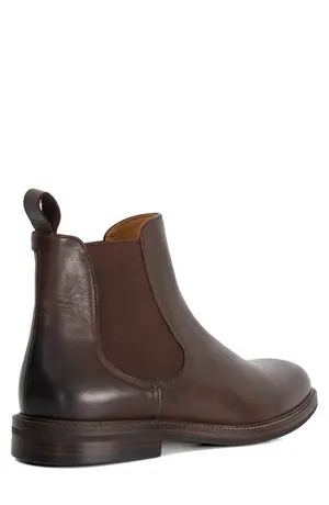 Dune London Maisen Plain Toe Chelsea Boot - Brown