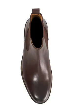 Dune London Maisen Plain Toe Chelsea Boot - Brown