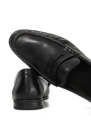 Dune London Penny Loafer - Black