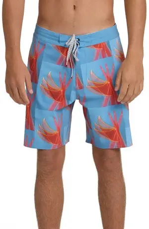 BILLABONG Good Times Gallery Lt Board Shorts - Blue Multi