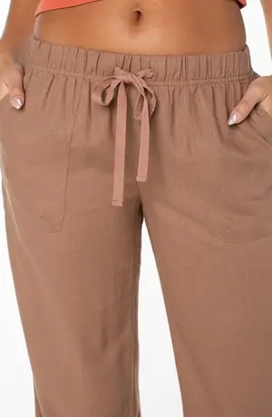 Roxy Lagoon Cover-up Pants - Brownie