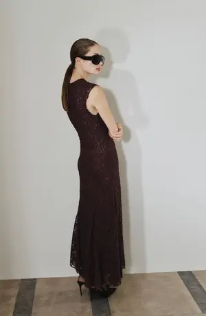 Mango Lace Maxi Dress
