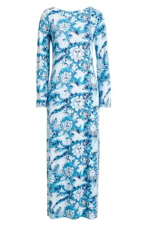 LILLY PULITZER® Breena Seagull Print Maxi Dress