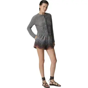 Missoni Cashmere Cardigan With Lace Motif