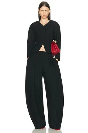 Jacquemus La Petite Veste Ovalo - Black