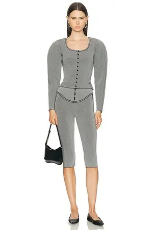Jacquemus Le Cardigan Sera - Dark Grey