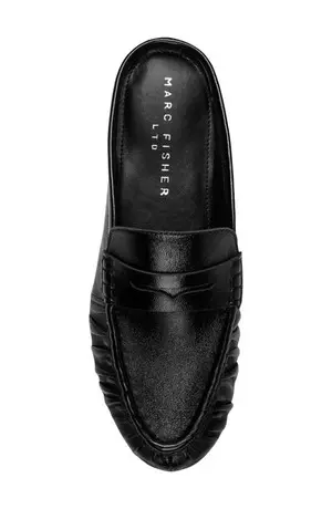 Marc Fisher Jaynie Loafer Mule - Black