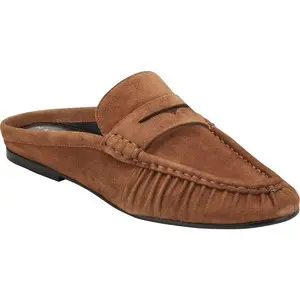 Marc Fisher Jaynie Loafer Mule - Medium Natural