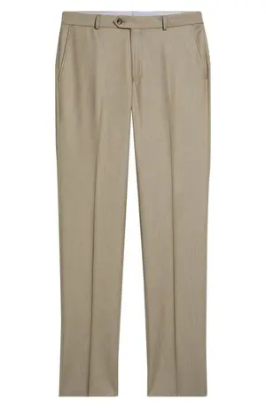 Berle Wool And Cashmere Flannel Dress Pants