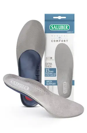 SALUBER Comfort Full Length Orthotic Insole - Gray
