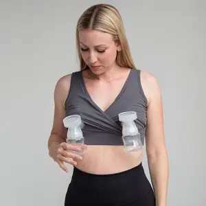 LOVE AND FIT Everyday Luxe 3.0 Nursing & Hands-free Pumping Bra - Twilight