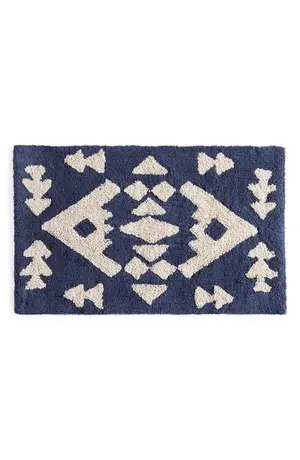 Pendleton Diamond Peak Bath Rug - Vintage Indigo