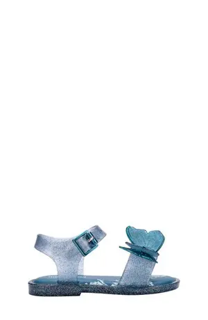 Melissa Fly Iii Sandal - Glitter Blue