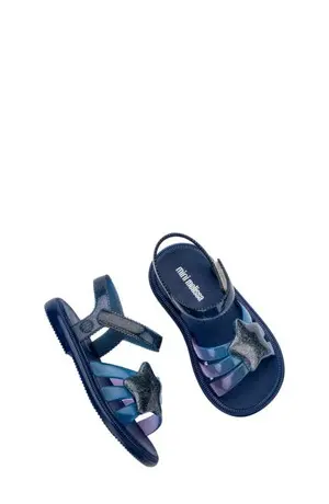 Melissa Hip Sky Sandal - Blue/glitter