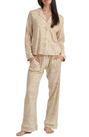 Splendid Knit Pajamas Tonal Animal