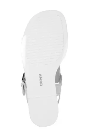Dkny Cassiane Slingback Sandal - White