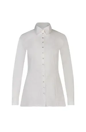 Anne Fontaine Pointed Collar Tops