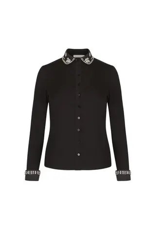 Anne Fontaine Embellished Tops