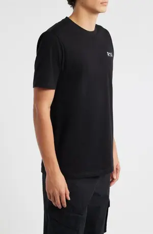 RtA Colin Chest Logo T-shirt - Black