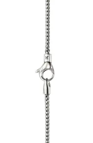 John Hardy Essentials Heart Pavé Diamond Bracelet - Silver
