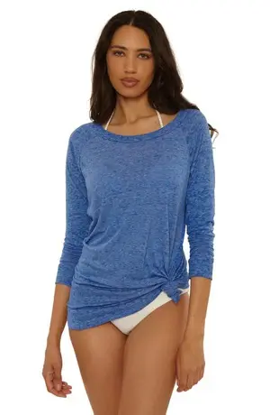 BECCA By Rebecca Virtue Beach Date Long Sleeve Tunic