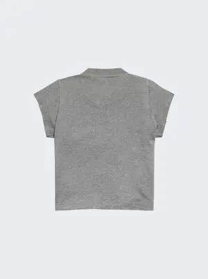 Balenciaga Shrunken Tee - Grey