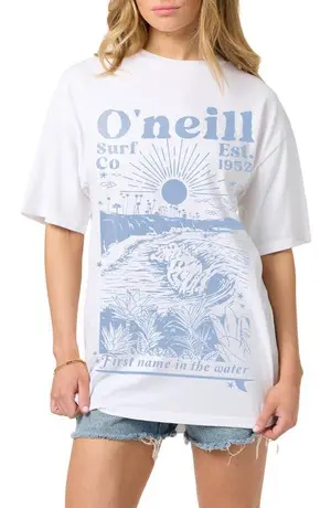 O'Neill Oversize Cotton T-shirt - White