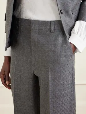 Gucci Wool-crepe Straight-leg Pants