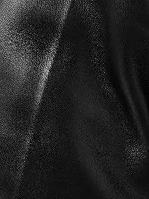 Khaite Miles Leather Straight-leg Pants