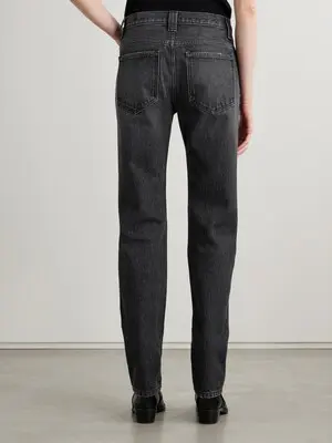 Khaite Farley High-rise Straight-leg Jeans