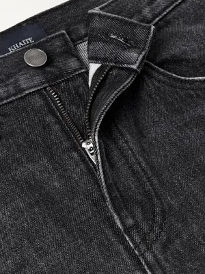 Khaite Farley High-rise Straight-leg Jeans