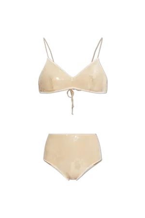 Oseree Two-piece Swimsuit - Beige