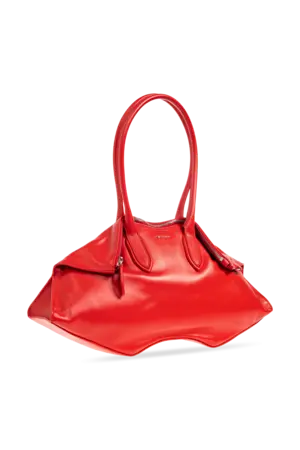 Alexander McQueen Manta' Shoulder Bag - Red