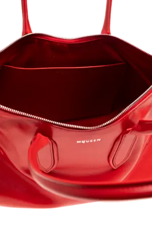 Alexander McQueen Manta' Shoulder Bag - Red