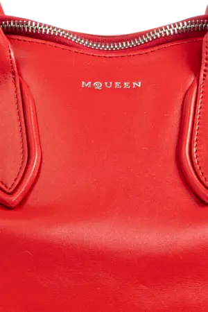Alexander McQueen Manta' Shoulder Bag - Red