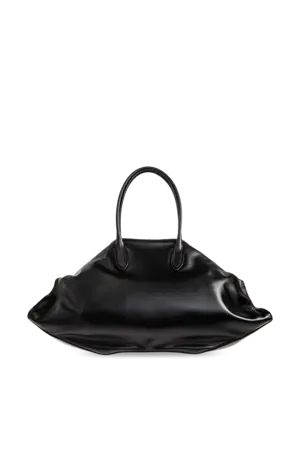 Alexander McQueen Manta Maxi Shopper Bag - Black