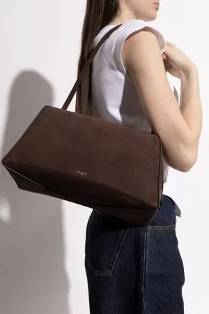 Alaïa Le Bouledogue Shoulder Bag - Brown