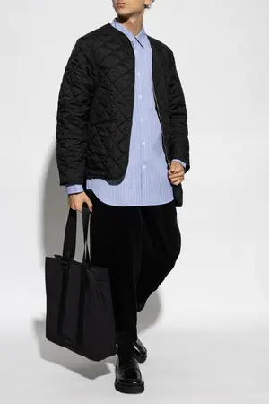 Comme Des Garçons Shirt With Striped Pattern - Blue