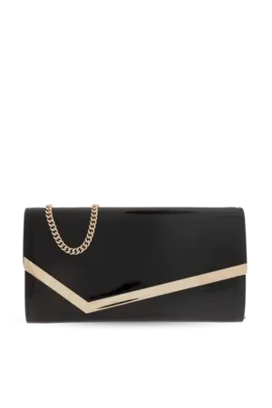 JIMMY CHOO Chain Clutch ‘emmie’ Black