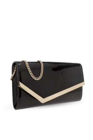 JIMMY CHOO Chain Clutch ‘emmie - Black
