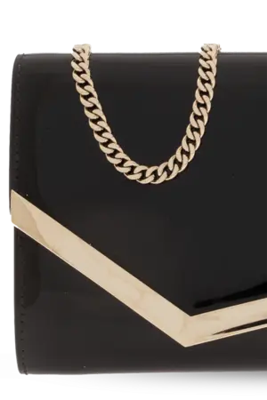 JIMMY CHOO Chain Clutch ‘emmie - Black
