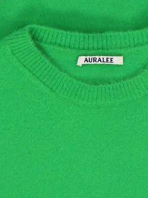 Auralee Cashmere Blend Sweater - Green