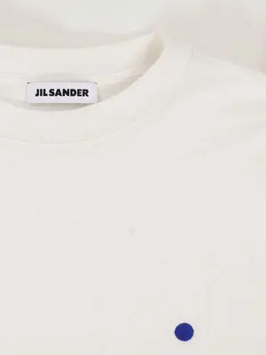 JIL SANDER Alaïa Cashmere Blend Crew Neck Sweater - White