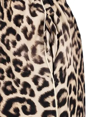 Ermanno Scervino Animal Print Pajama Pants