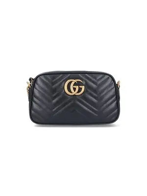 Gucci Gg Marmont Camera Bag - Black